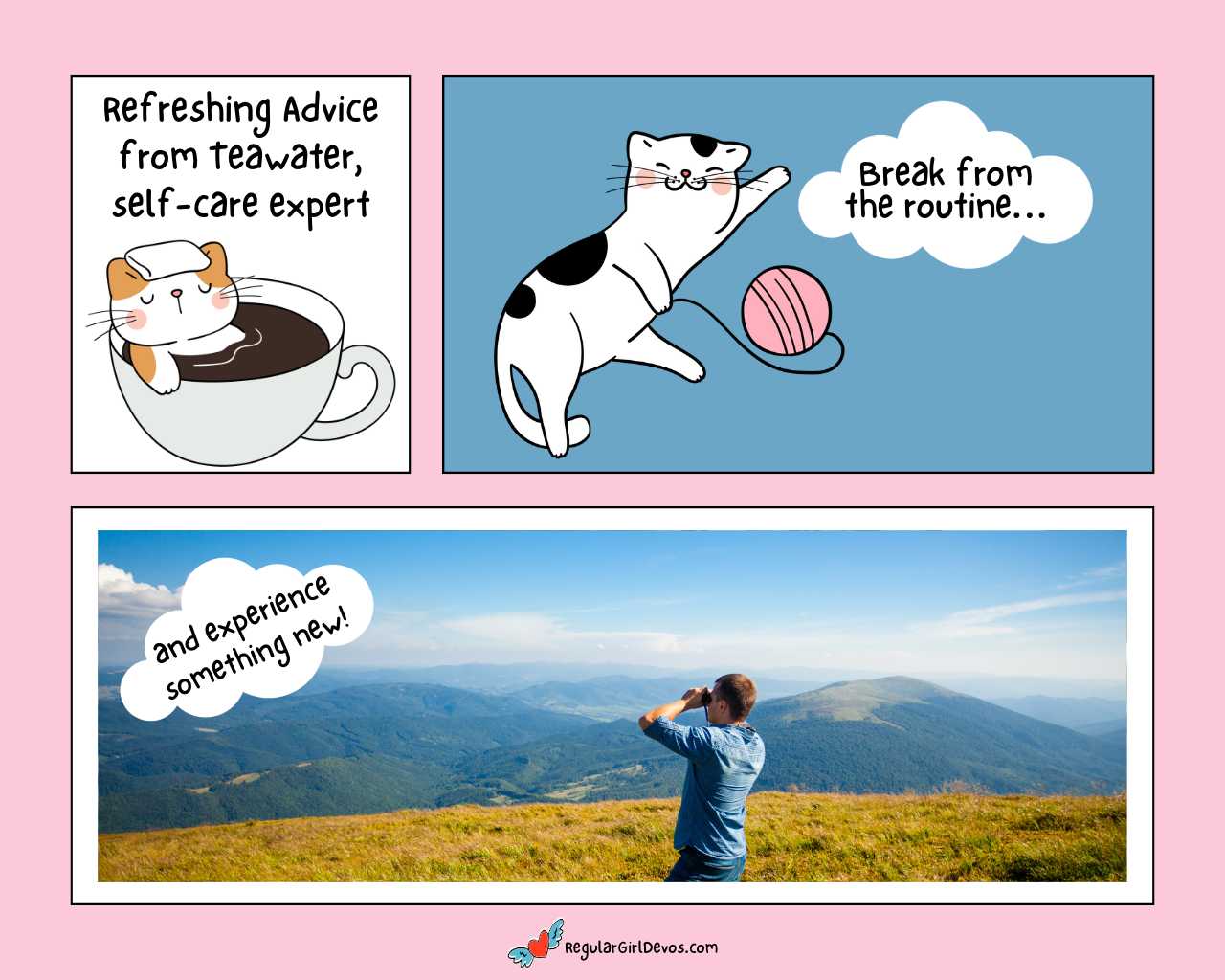 Teawater’s Advice on Vacation – Regular Girl Devos